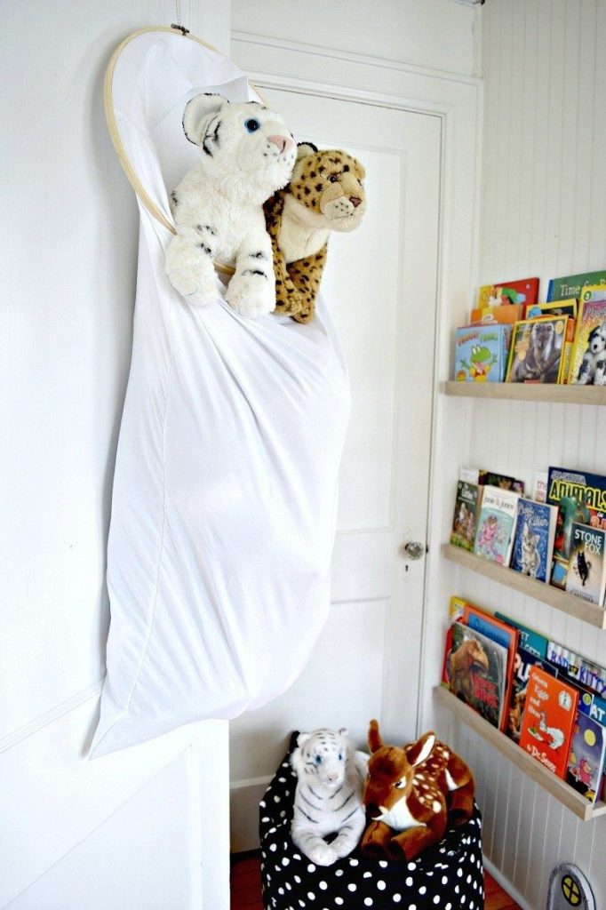 15 DIY's For Stuffed Animal Storage Solutions