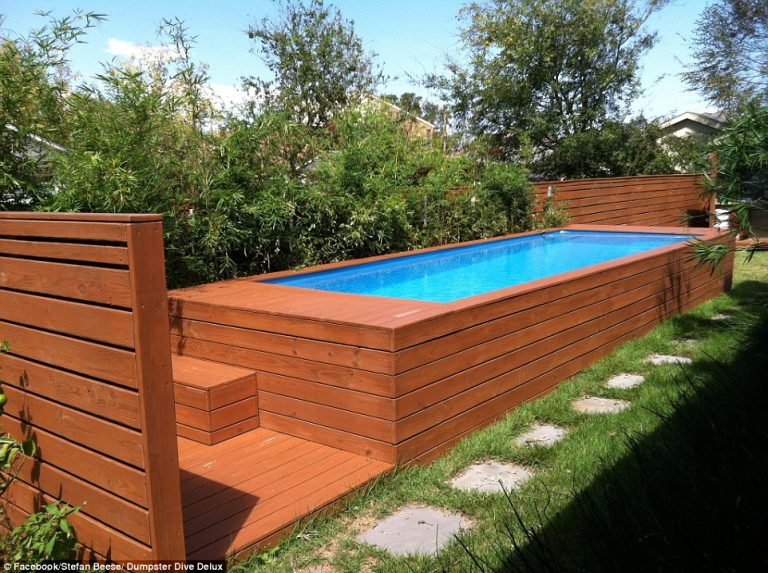 15 DIY Above Ground Pools To Decorate Your Backyard