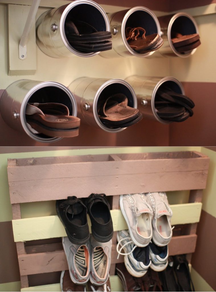 17 DIY Shoe Racks To Keep All Shoes In Order