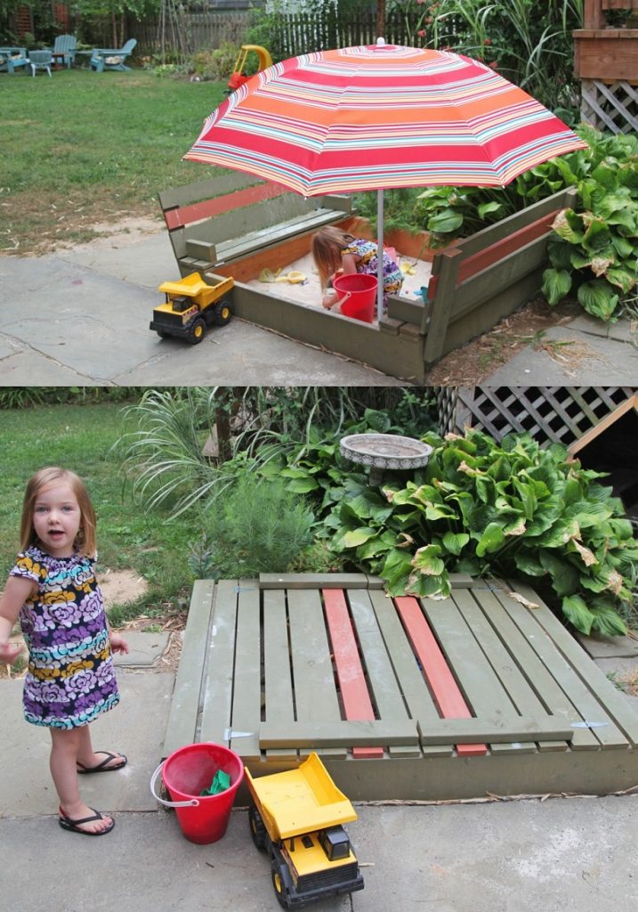 15 DIYs For Sandboxes For Every Yard And Budget