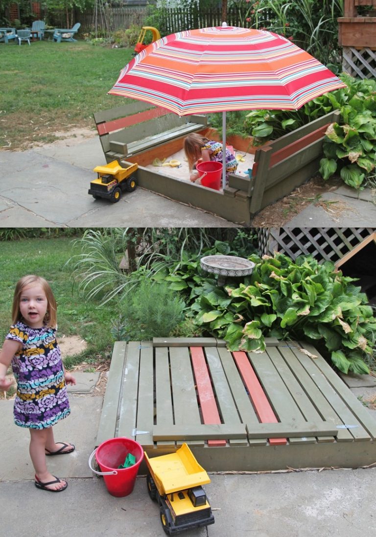 15 DIYs For Sandboxes For Every Yard And Budget