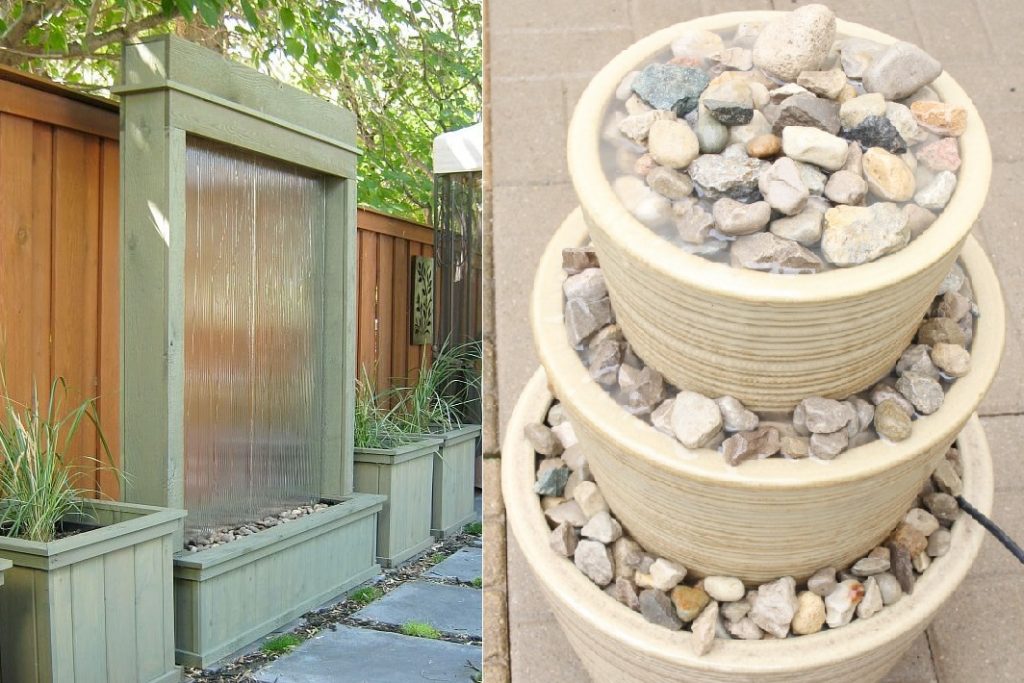 17 Fabulous DIY Water Features For The Yard