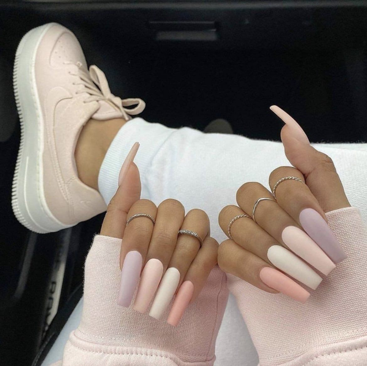 20 Coffin Nail Designs To Match Your Kicks
