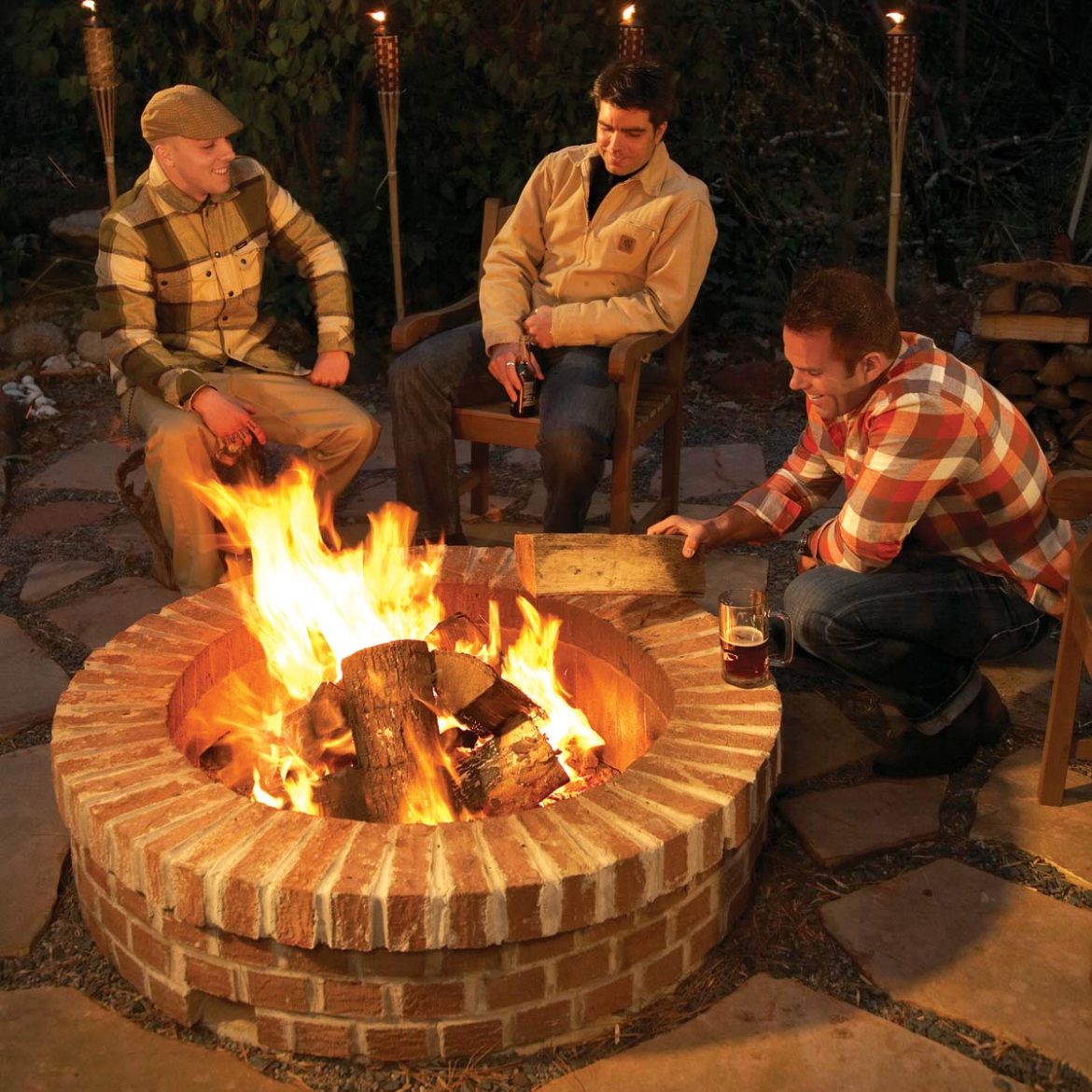 20 DIY Outdoor Fire Pits For Your New Garden