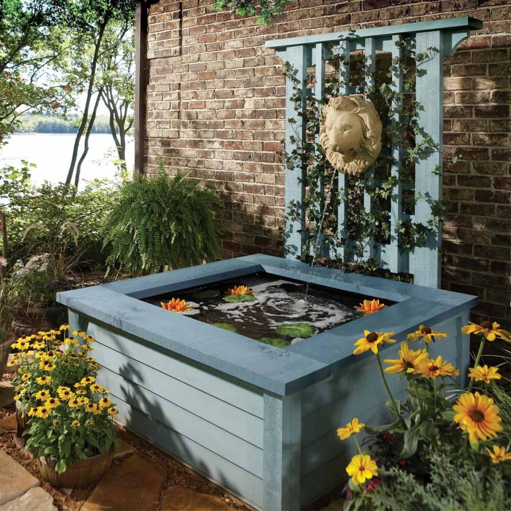 19 Fountain Tutorials To Beautify Your Garden