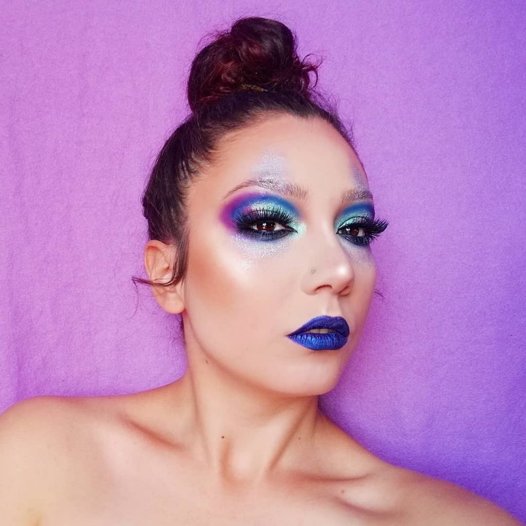 Time To Be Blue-Tiful! 15 Blue Lips Makeup Combos