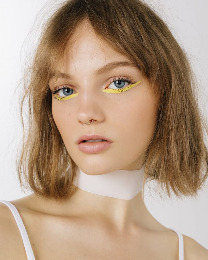 Edgy Minimalism - 15 Under-Eye Makeup Ideas