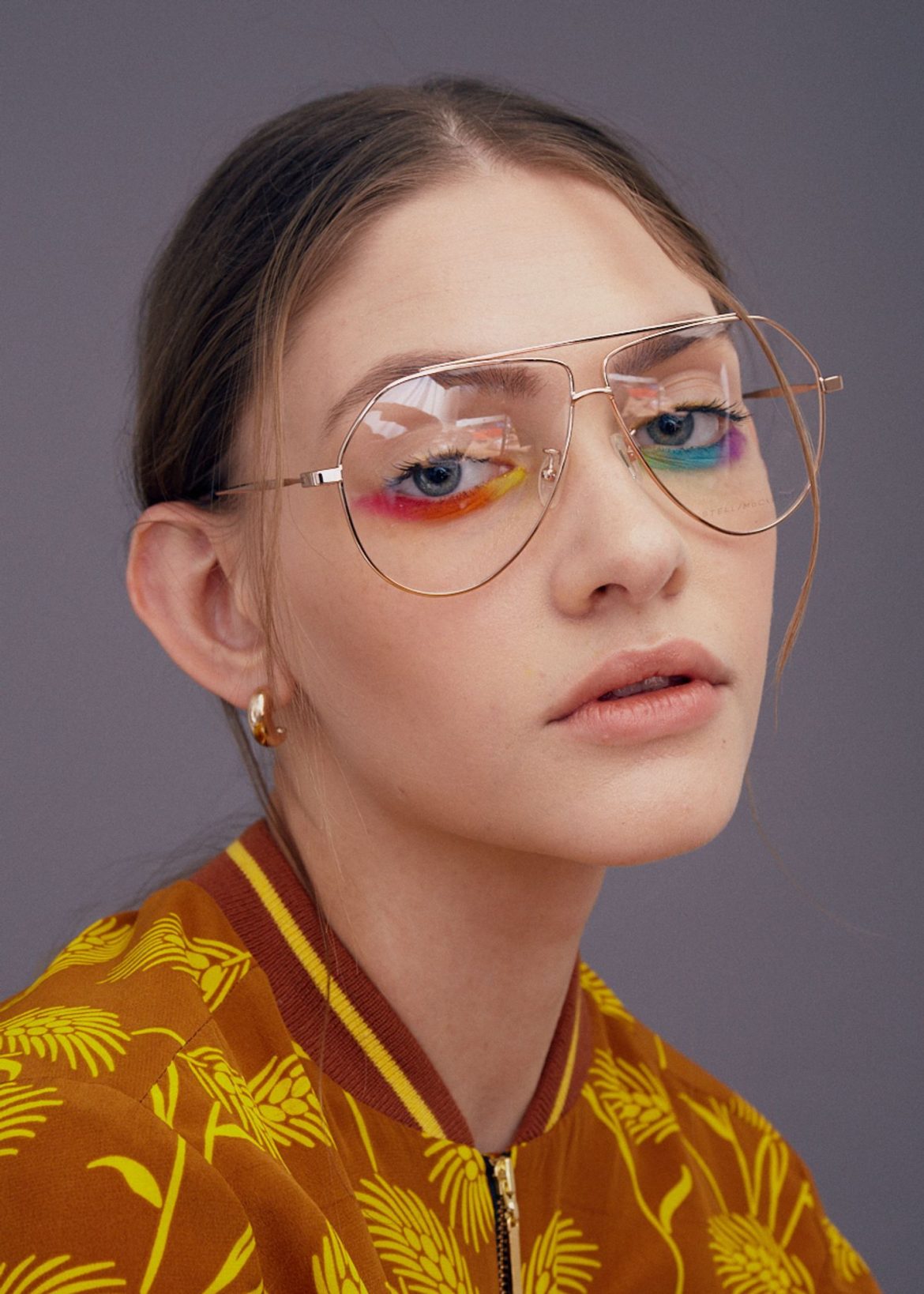 Edgy Minimalism - 15 Under-Eye Makeup Ideas