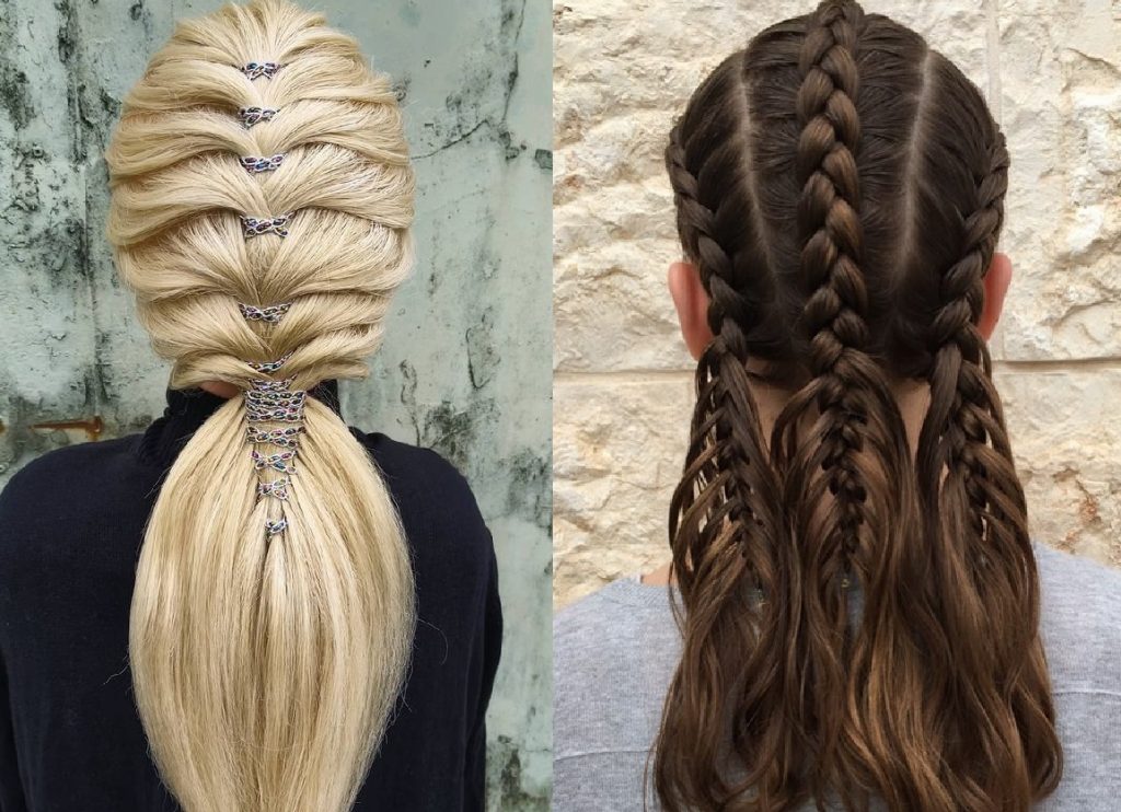 18 Amazing Feathered Braids For Any Occasion