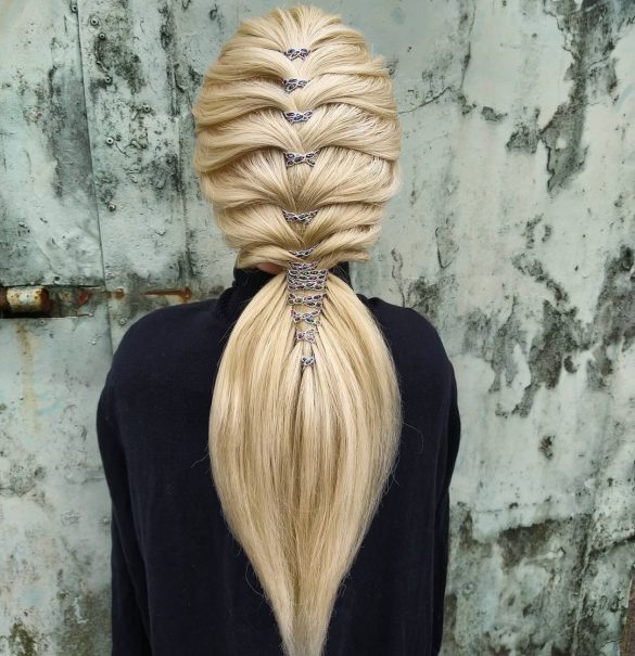 18 Amazing Feathered Braids For Any Occasion