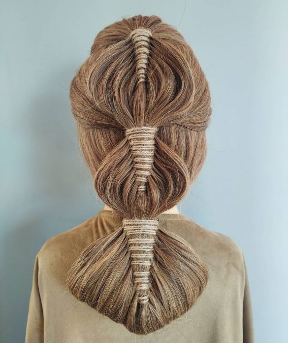 18 Amazing Feathered Braids For Any Occasion