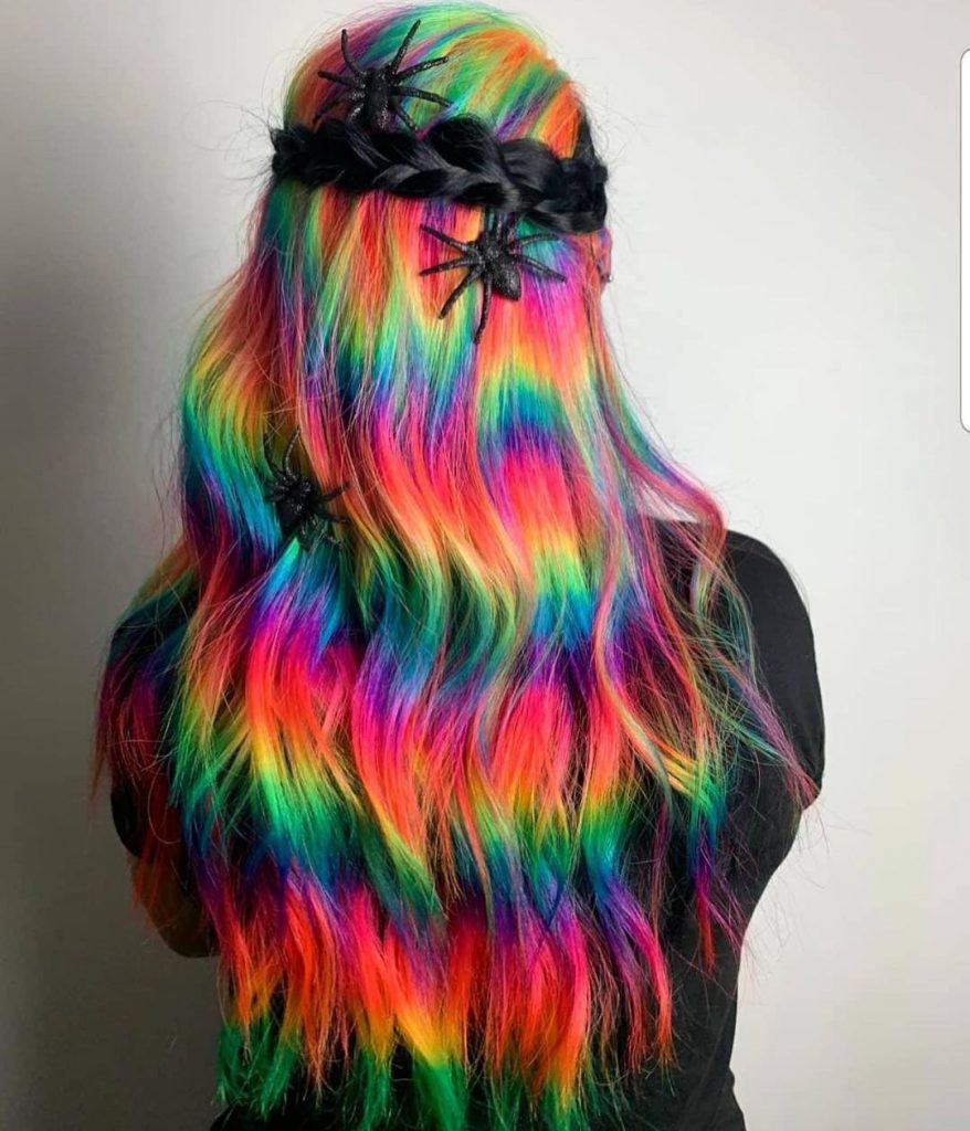 16 Mesmerizing Rainbow Hairstyles To Brighten The Day