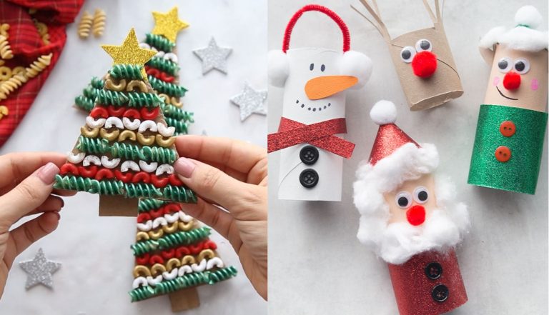 18 DIY Kids Crafts For Spreading The Christmas Cheer