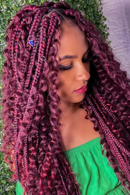 Boho Goddess Braids Hairstyles: A Fusion of Elegance and Free Spirit