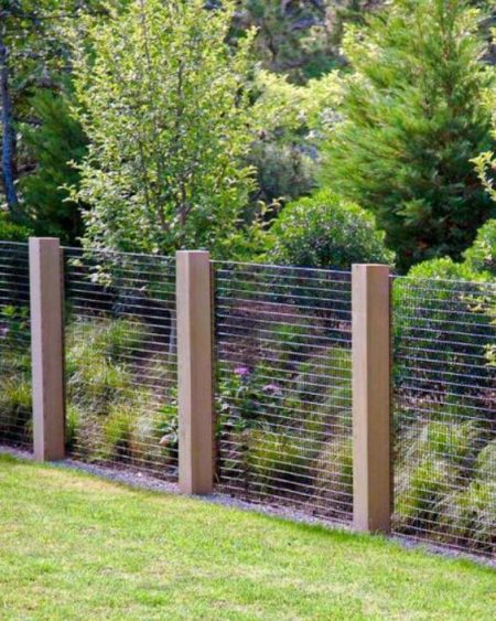 Wood and Wire Fence Ideas: Enhancing Your Home's Appeal with Practical ...