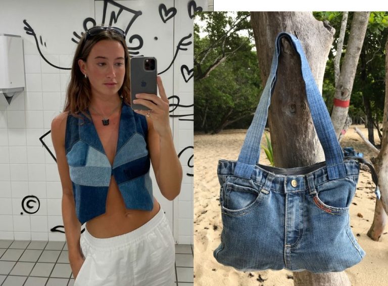 Upcycled Denim: Transform Your Old Jeans Into Useful, Practical And ...