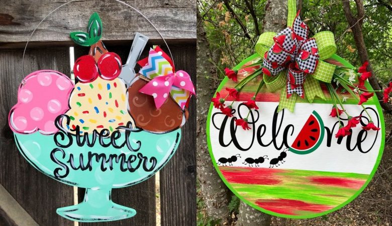 Summer Door Hangers: Perfect Picks to Welcome the Sunny Season!