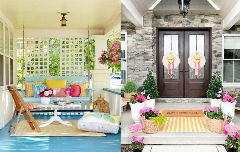 Summer Front Porch Decor: Effortless Ways to Brighten Your Welcome Area