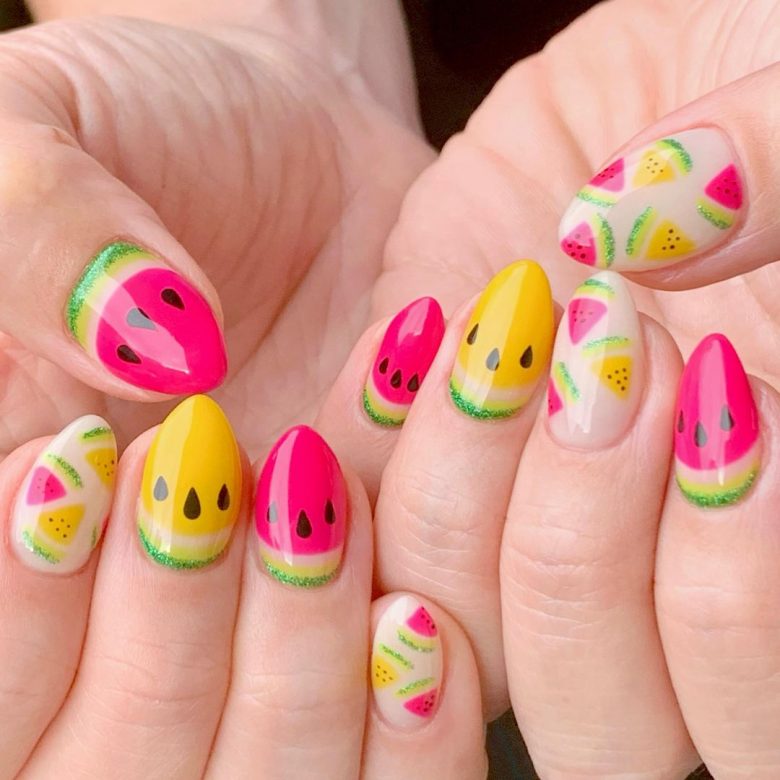 Watermelon Nail Designs: Summer Fun at Your Fingertips!