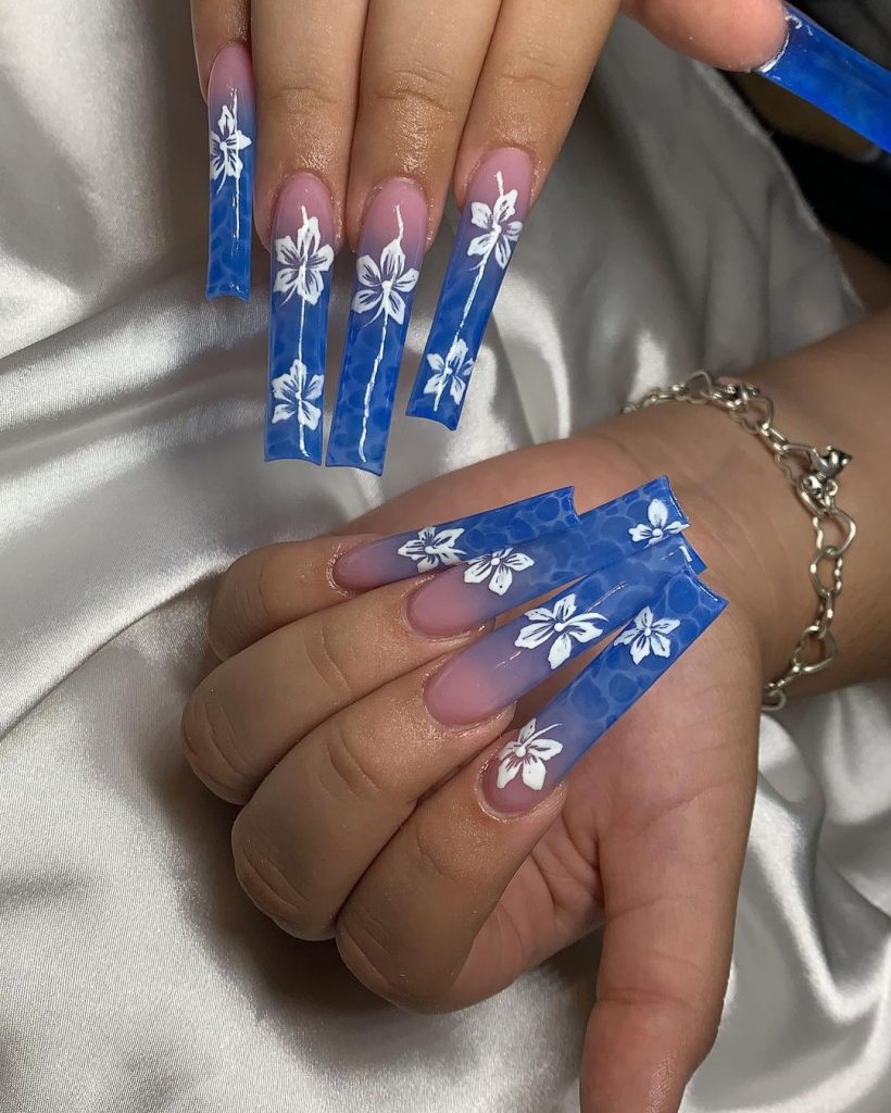 Hibiscus Flower Nails: The Blossoming Trend in Nail Art