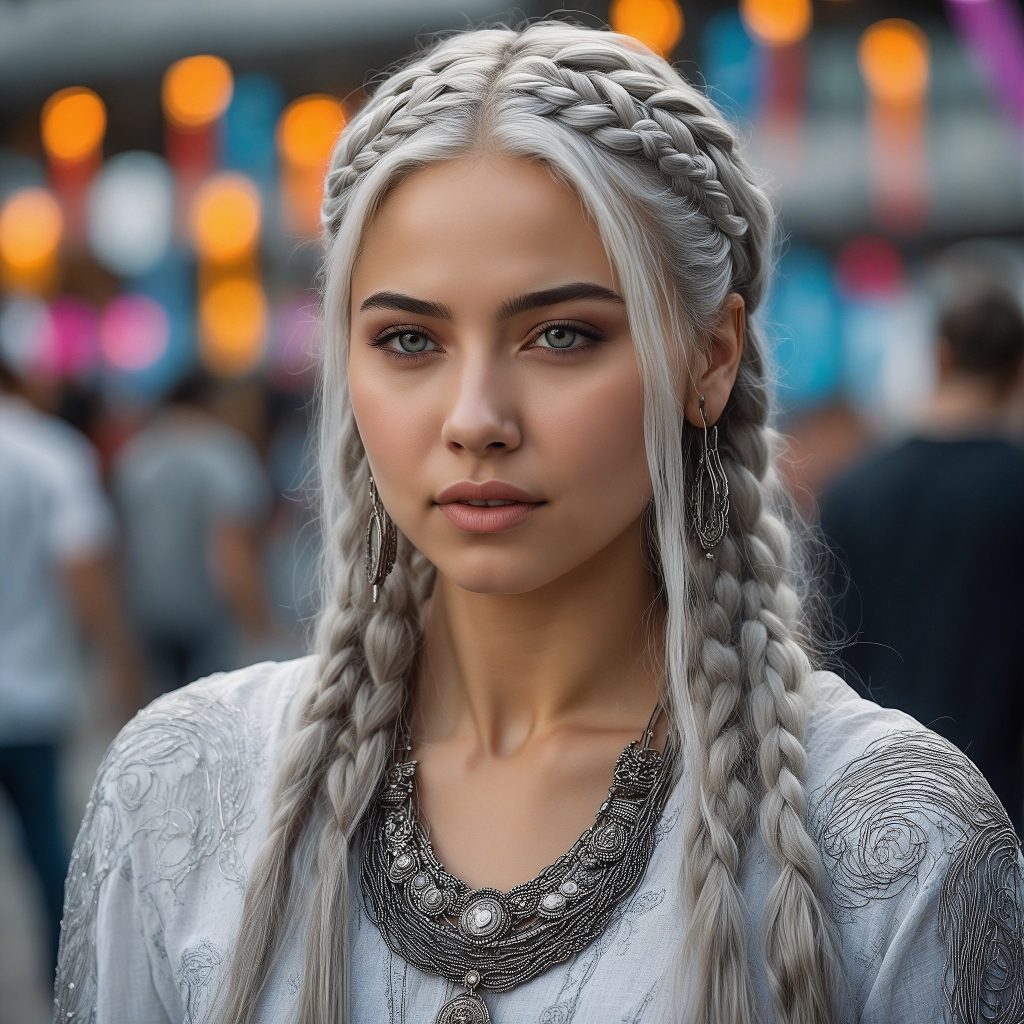 Futuristic Silver Hair Color: Embracing the Metallic Trend with Ease