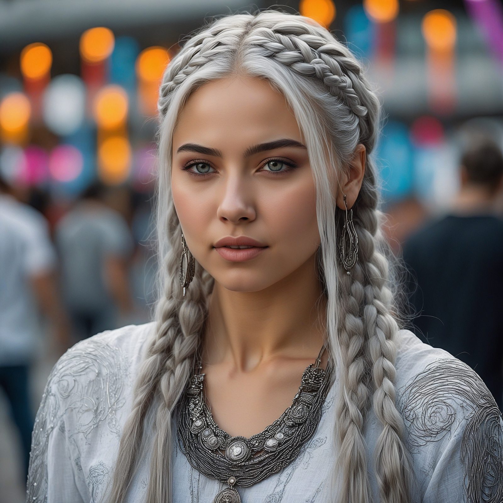 Futuristic Silver Hair Color: Embracing the Metallic Trend with Ease