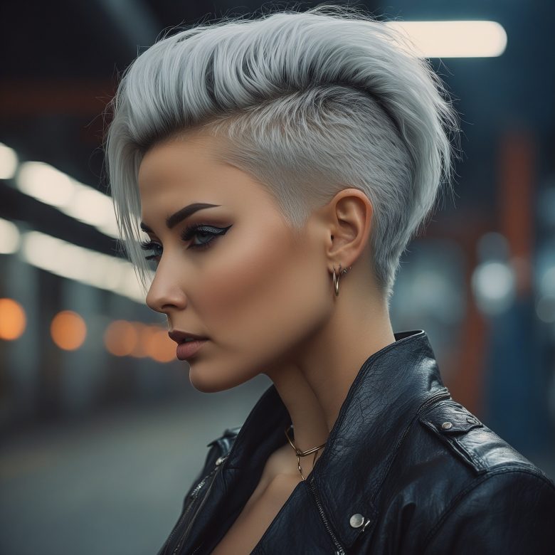 Futuristic Silver Hair Color: Embracing the Metallic Trend with Ease