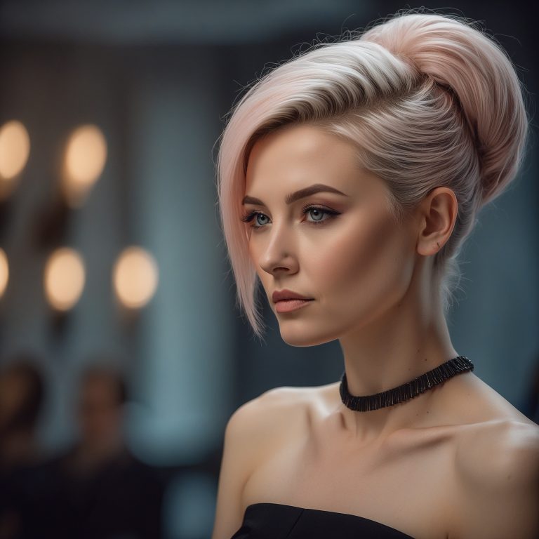 Futuristic Silver Hair Color: Embracing the Metallic Trend with Ease