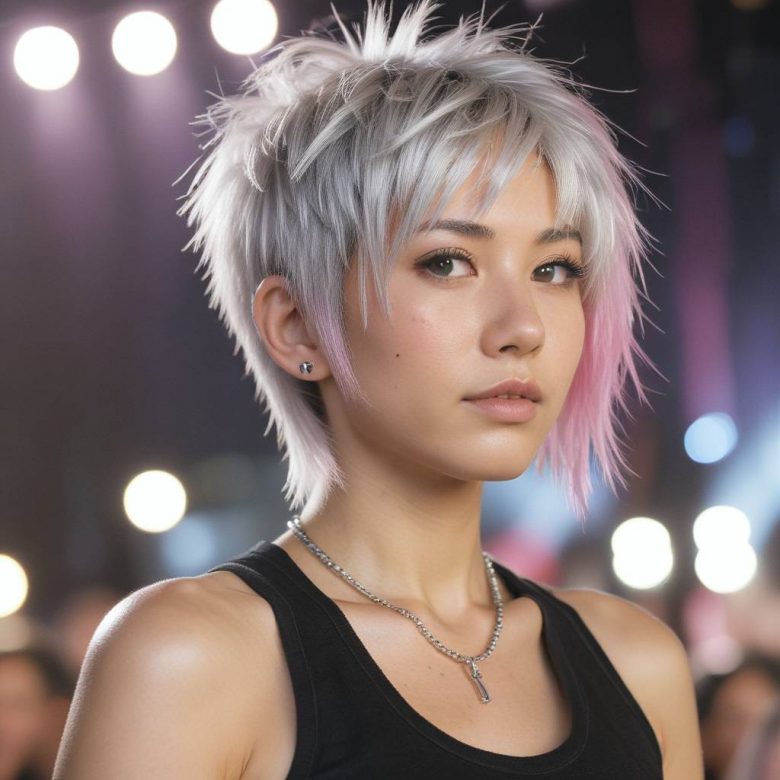 Futuristic Silver Hair Color: Embracing the Metallic Trend with Ease