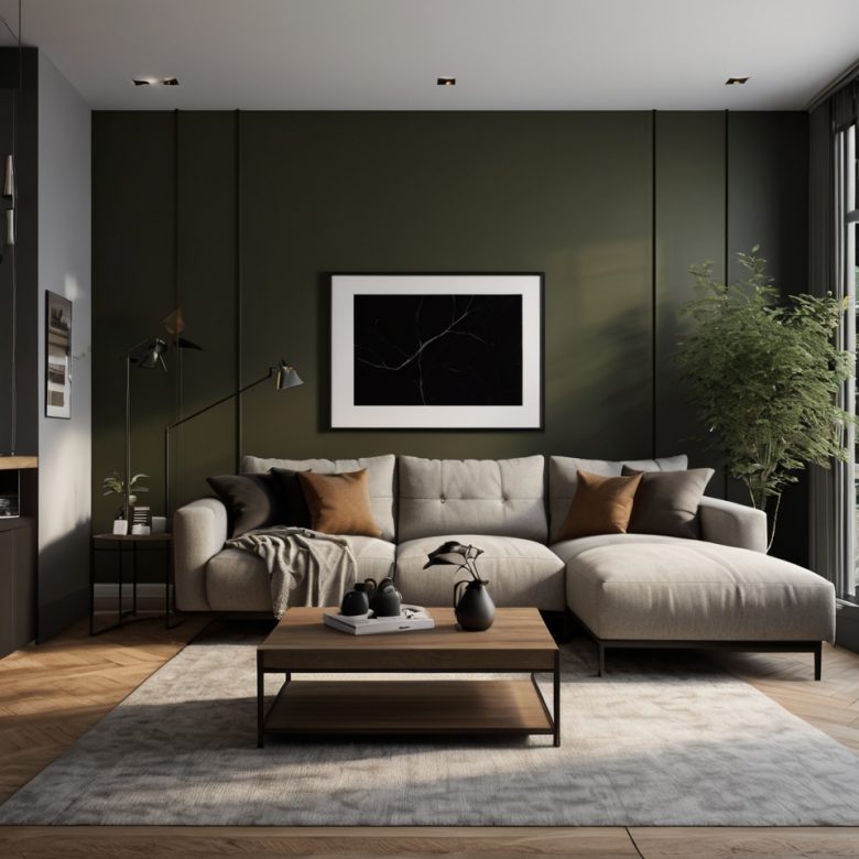 Deep Green Accent Wall Design Ideas to Transform Your Space